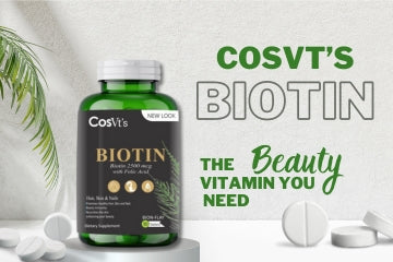 Cosvt Biotin: The Beauty Vitamin You Need – CosVt Healthcare